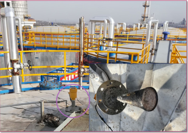 Several elements to consider when measuring heavy oil with a radar ...