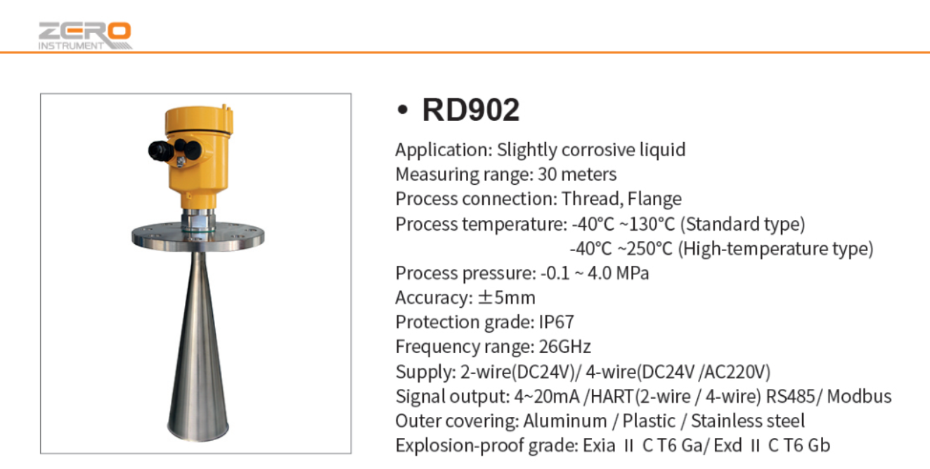 Points to note when choosing radar level meter for slurry storage tank ...