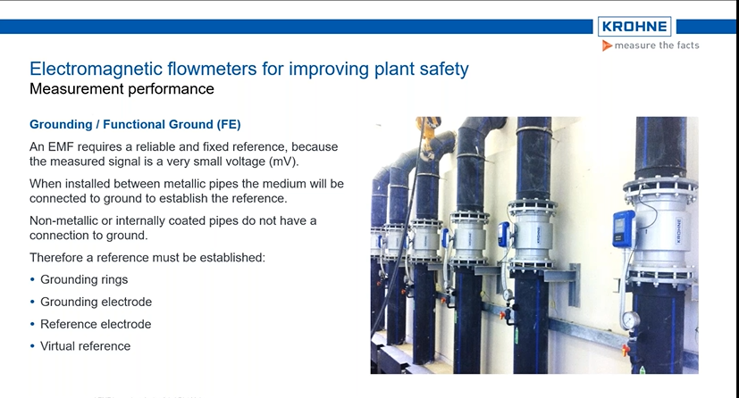 Electromagnetic flowmeters for improve plant safety - Just Measure it