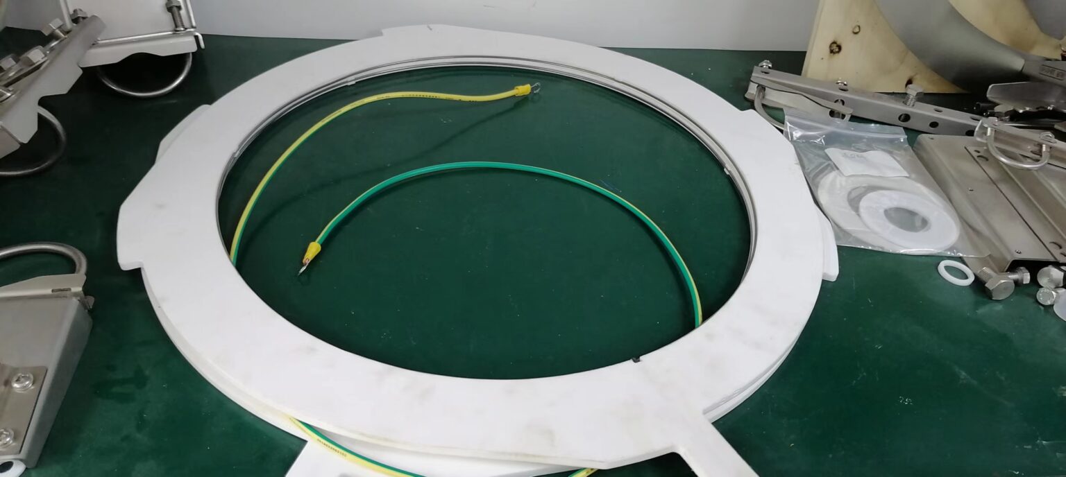 Magnetic flow meter earthing ring - Just Measure it