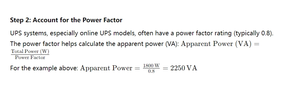 How to Calculate the Capacity of a UPS? - Just Measure it