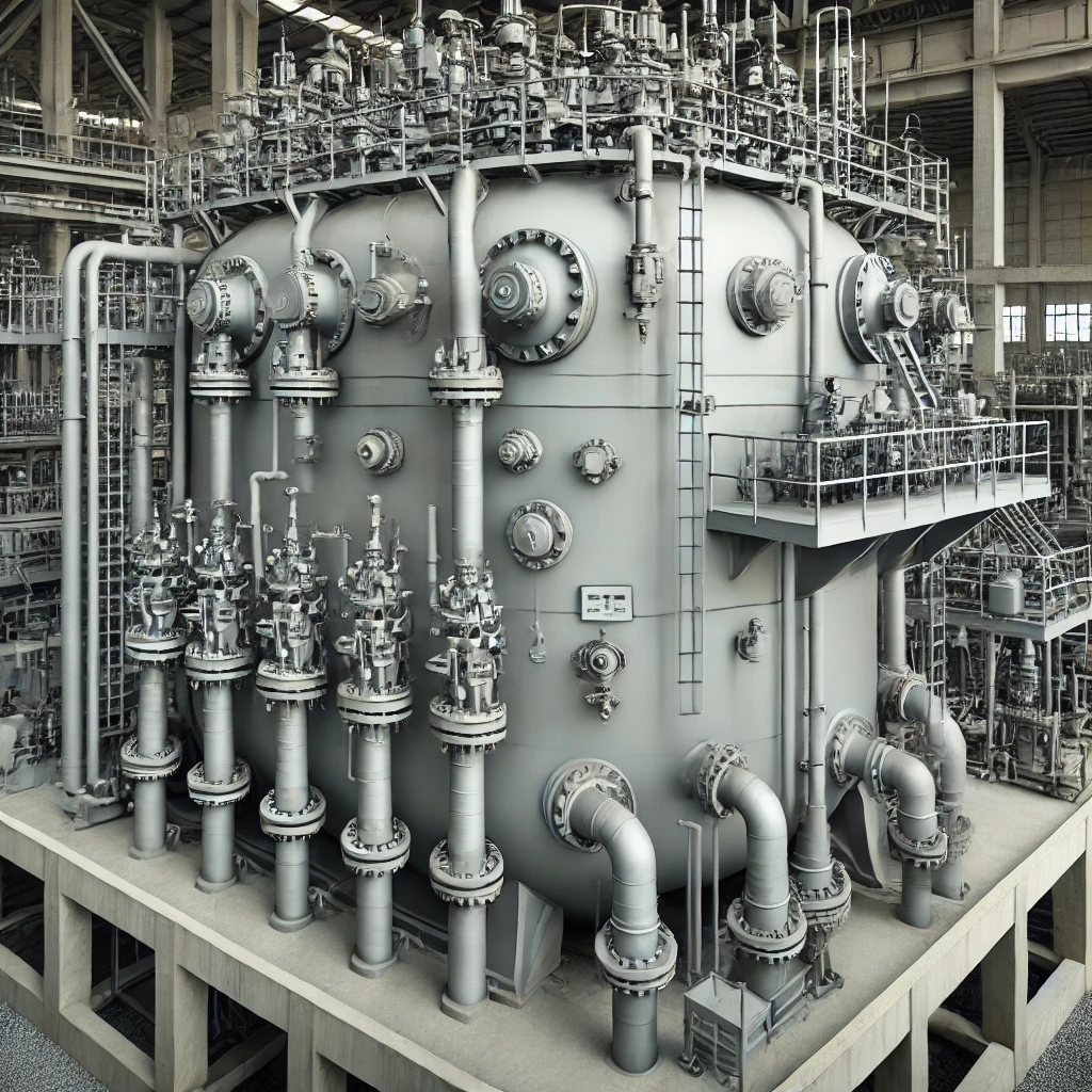 The radar level meter measures the acid adjustment tank - Just Measure it