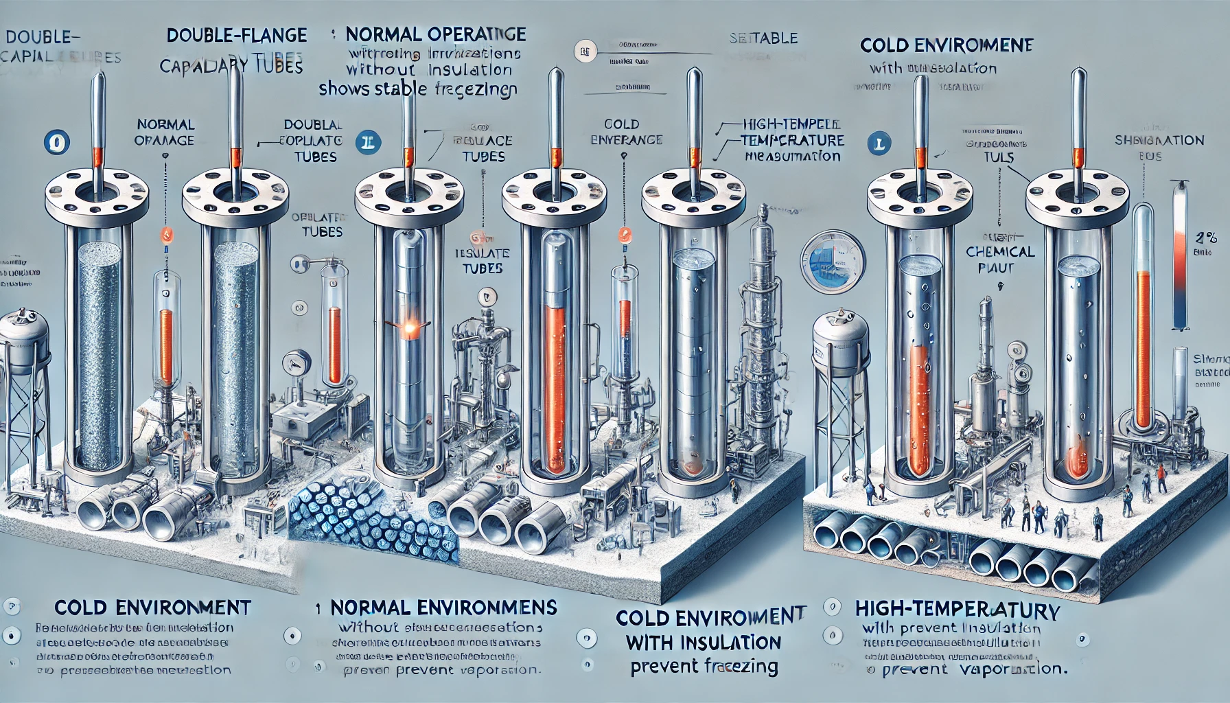 Do Double-Flange Capillary Tubes Need Insulation? - Just Measure it