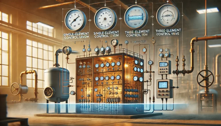 Single-Element and Three-Element Control in Water Level Regulation ...