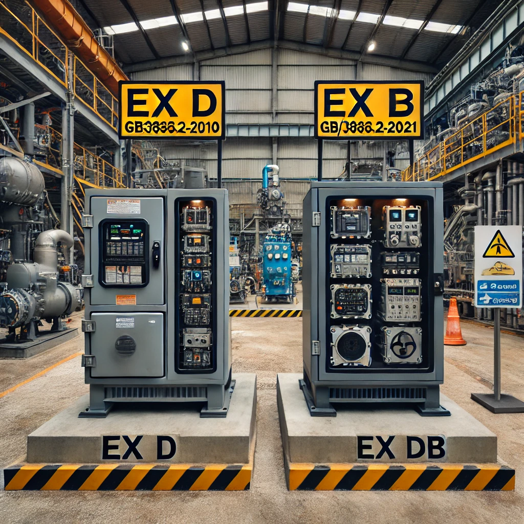Differences Between Explosion-Proof Markings Ex d and Ex db - Just Measure it