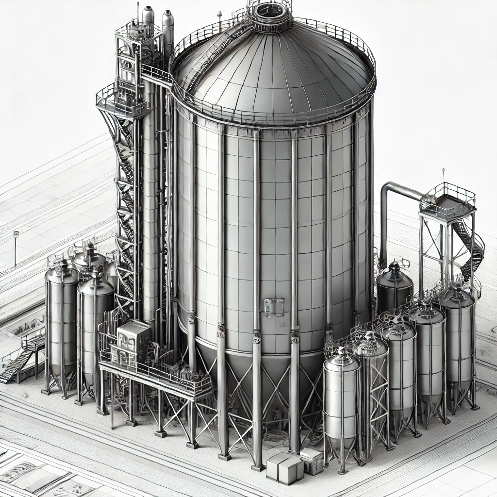 How to measure the level of silicon micropowder silo with radar level ...