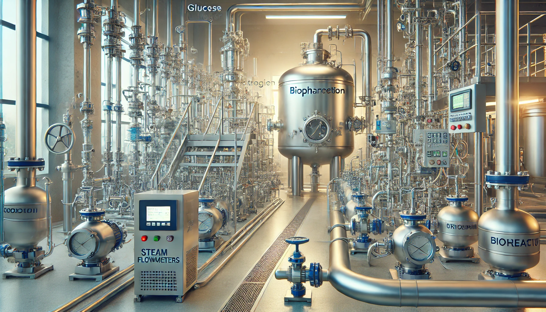 Flow Control in Biopharmaceutical Fermentation Process - Just Measure it