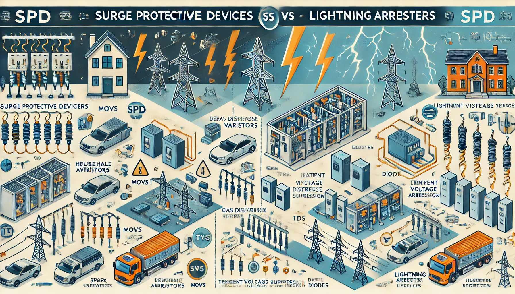 Understanding the Differences Between Surge Protective Devices (SPDs ...