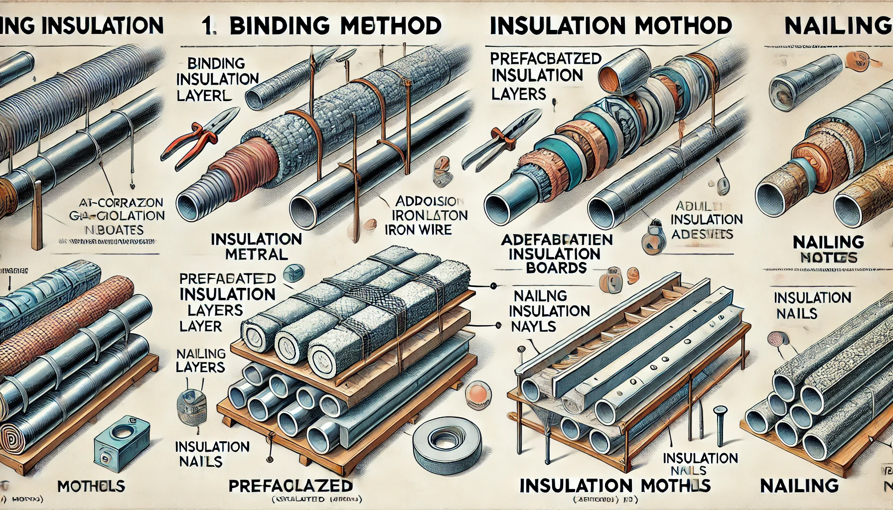 Three Methods of Insulation for Pipes and Equipment - Just Measure it