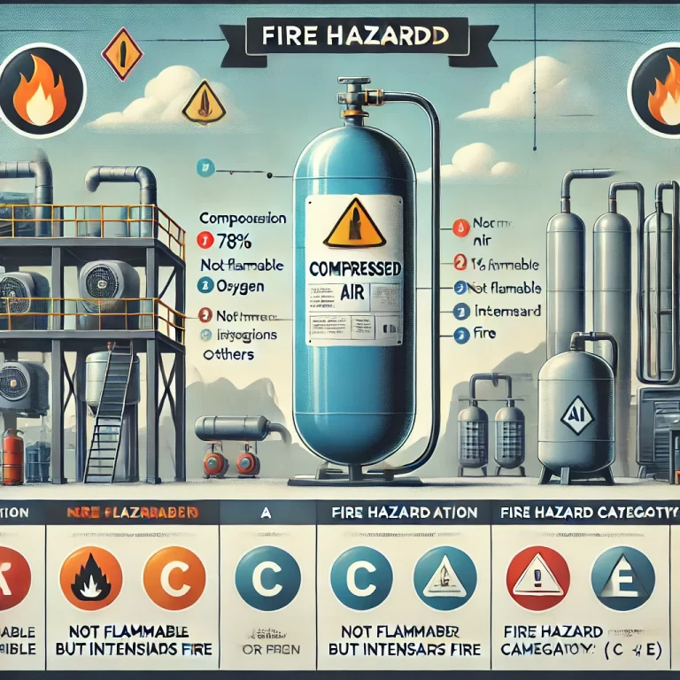 Fire Hazard Classification of Compressed Air - Just Measure it