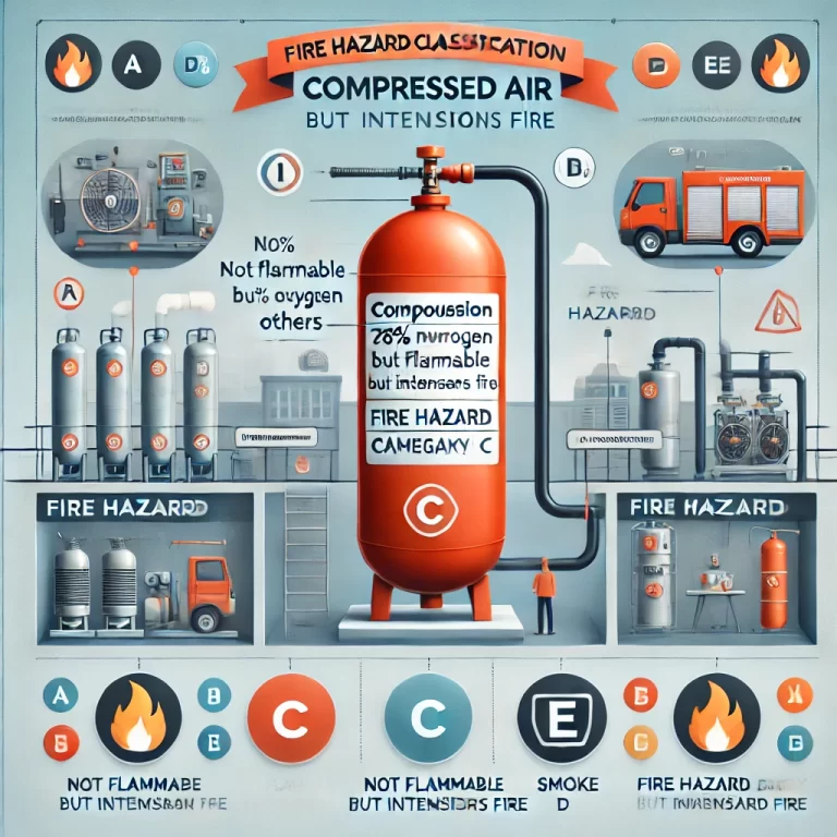 Fire Hazard Classification of Compressed Air - Just Measure it