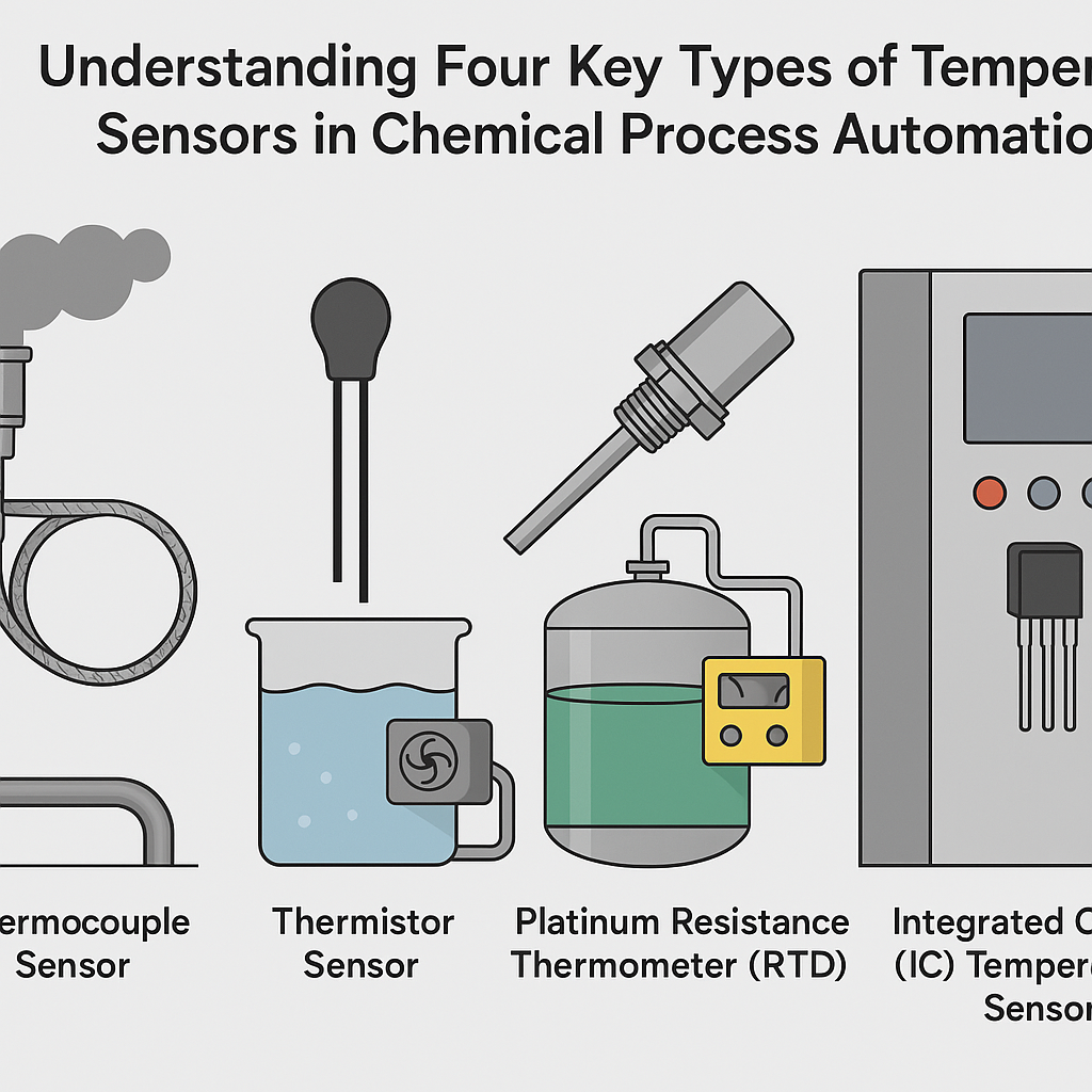 Understanding Four Key Types of Temperature Sensors in Chemical Process ...