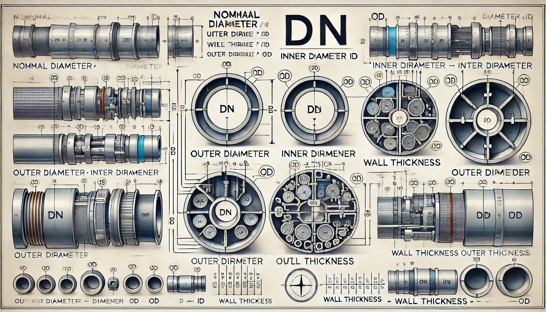 Understanding the Relationship Between Nominal Pipe Size (DN), Inner ...