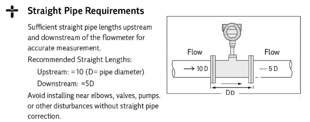Vortex Flowmeter Installation Guidelines - Just Measure it