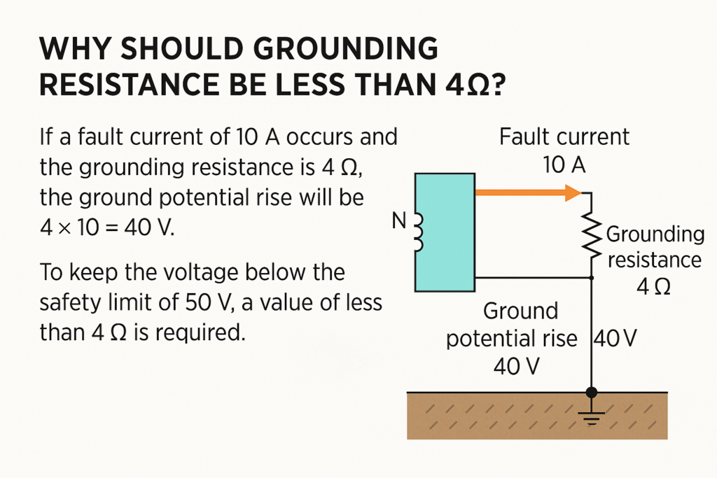 Why Should Grounding Resistance Be Less Than 4Ω? Principles, Standards ...