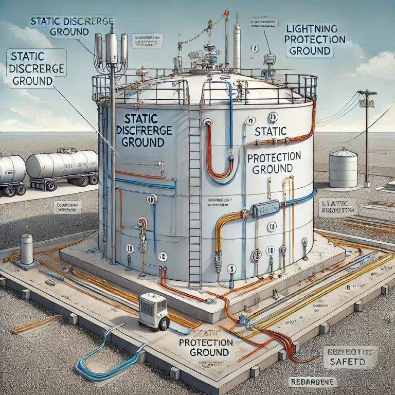 Why Must Storage Tanks Be Equipped with Two Grounding Wires? - Just ...