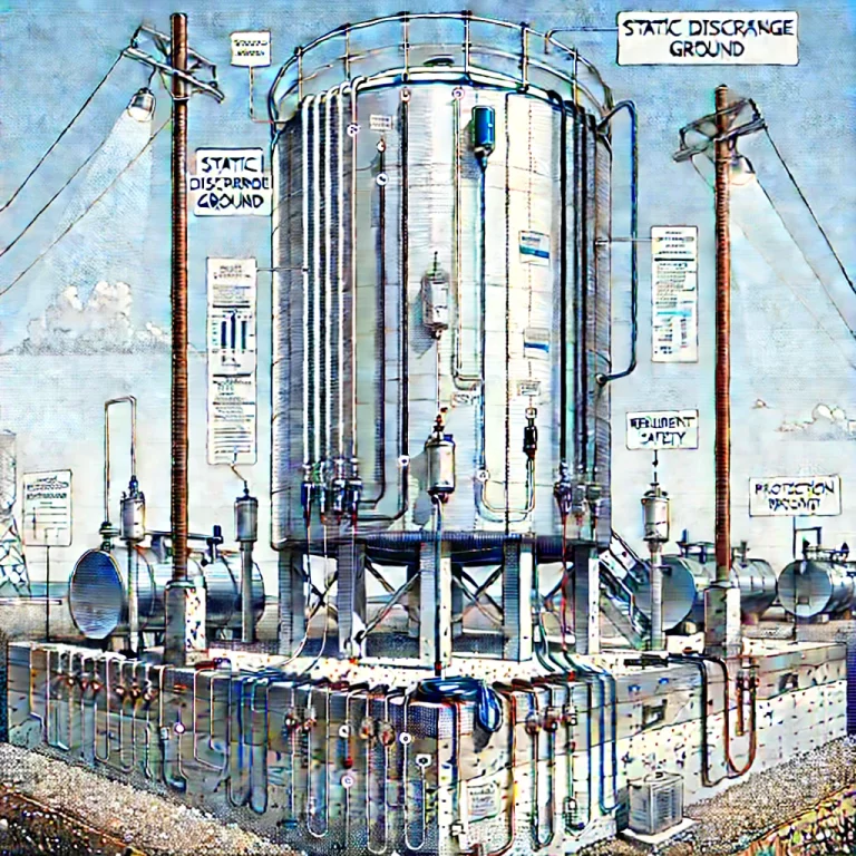 Why Must Storage Tanks Be Equipped with Two Grounding Wires? - Just ...