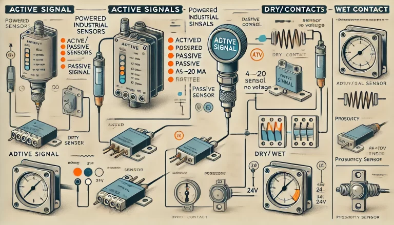 Understanding Active/Passive Signals and Dry/Wet Contacts in Industrial ...