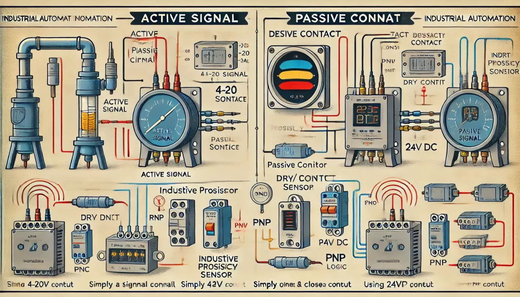 Understanding Active/Passive Signals and Dry/Wet Contacts in Industrial ...