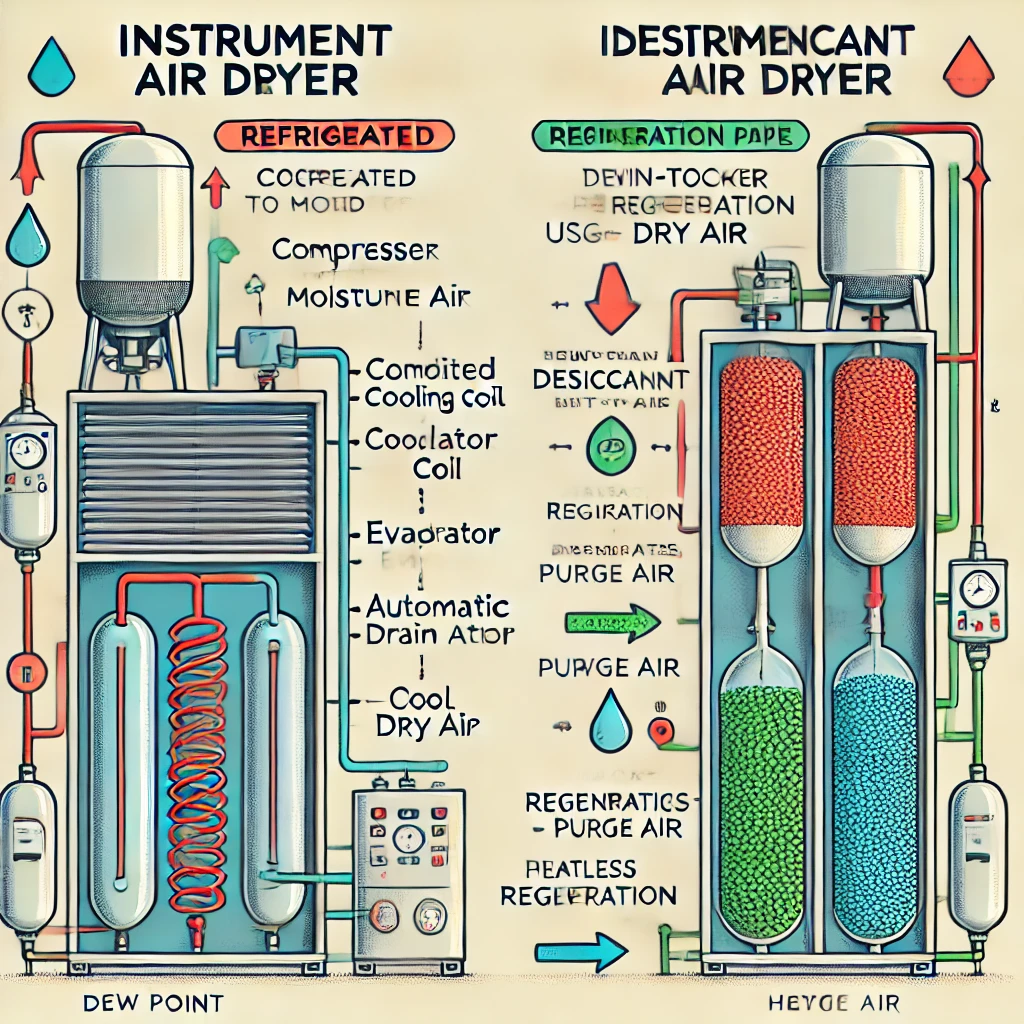 Common Instrument Air Drying Systems in Industrial Facilities: Types ...
