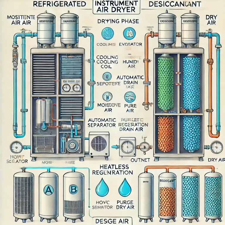 Common Instrument Air Drying Systems in Industrial Facilities: Types ...