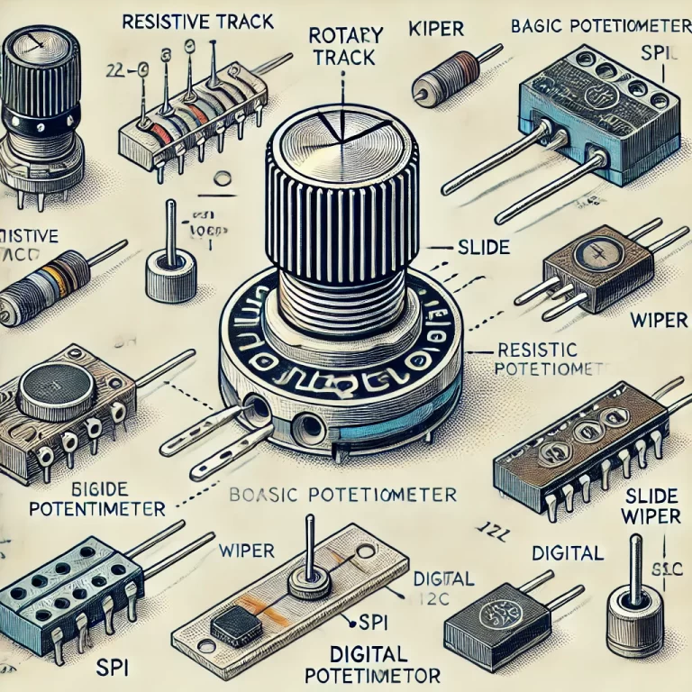 What Is a Potentiometer? Types, Working Principle, and Applications ...