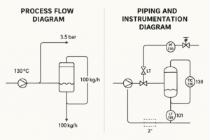 Differences Between PFD and P&ID - Just Measure it