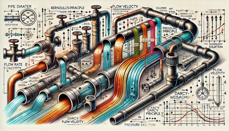 The Relationship Between Pipe Diameter, Flow Rate, Flow Velocity, and ...