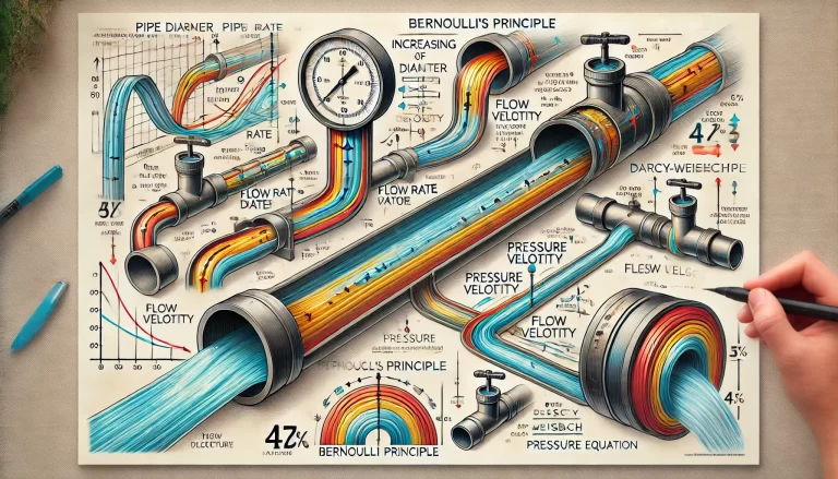 The Relationship Between Pipe Diameter, Flow Rate, Flow Velocity, and ...