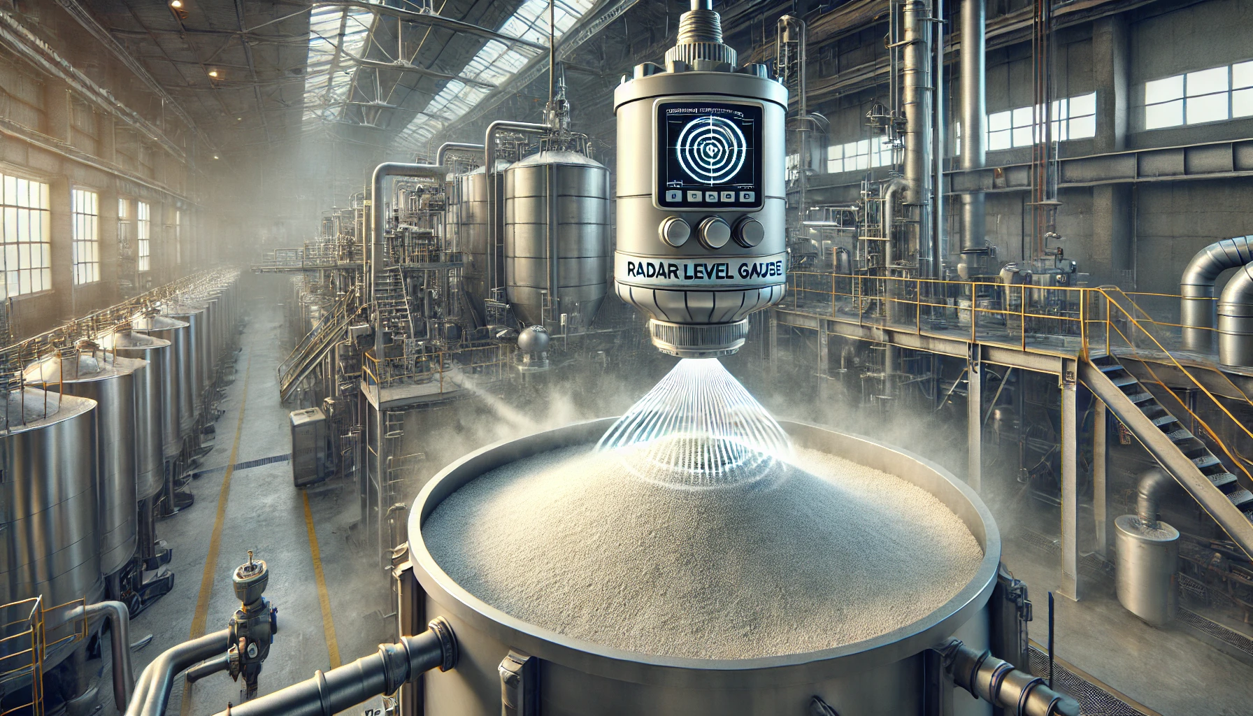 Radar Level Gauge for Measuring Small Particle Media Levels - Just ...