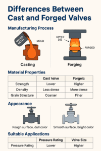 Cast vs. Forged Valves: What’s the Difference? - Just Measure it