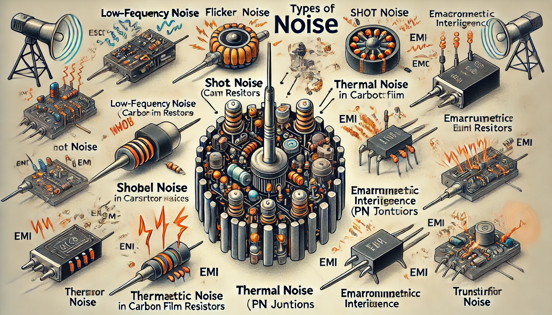 Types of Noise in Transmitters: A Detailed Overview - Just Measure it