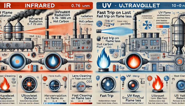 IR vs. UV Flame Detectors — Principles, Applications, Maintenance ...