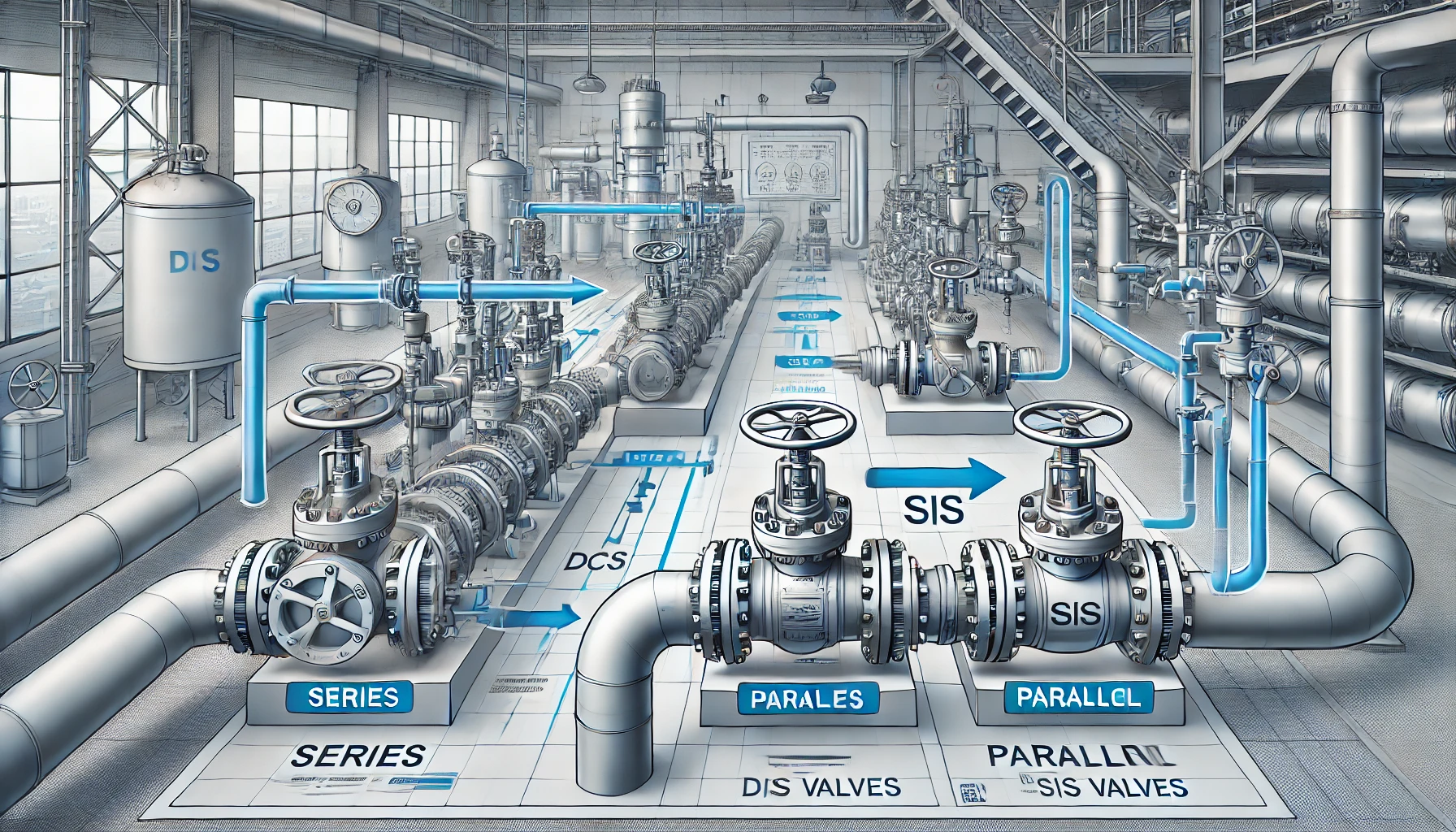 Exploring the Series and Parallel Installation of DCS and SIS Valves ...