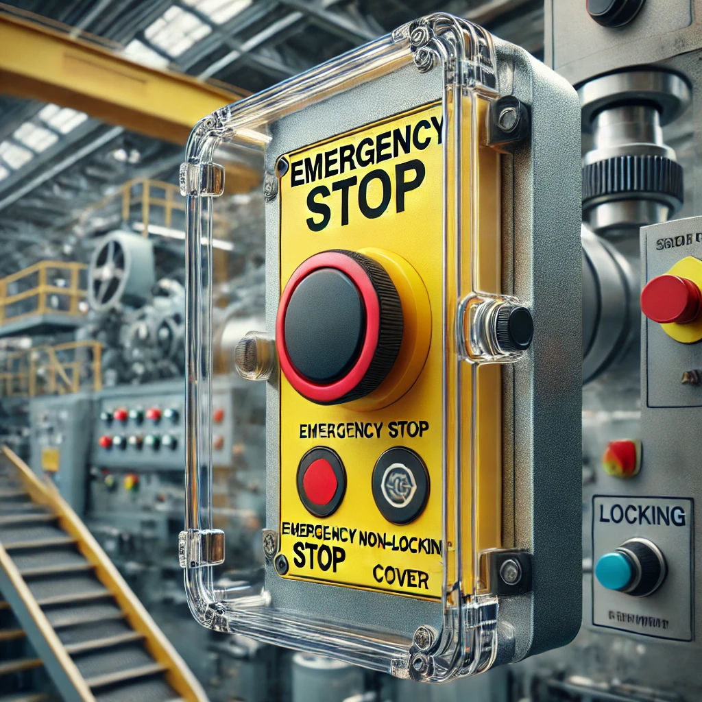 Should Emergency Stop Button Covers Be Locked or Sealed? - Just Measure it