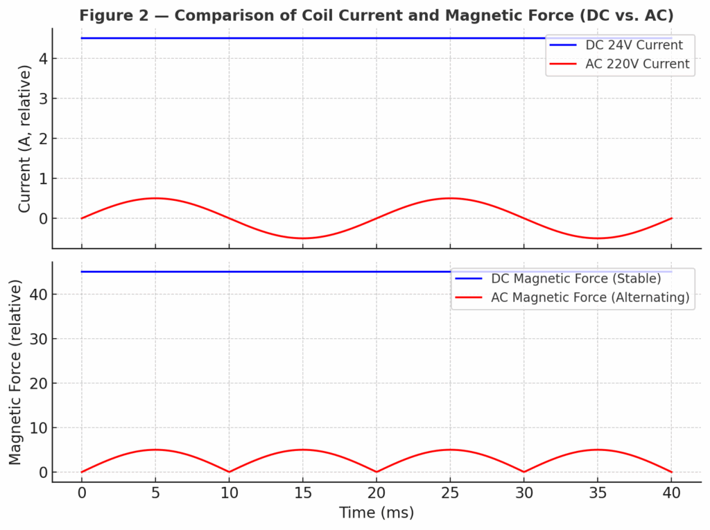Comparison Between 24V DC and 220V AC Solenoid Valves - Just Measure it