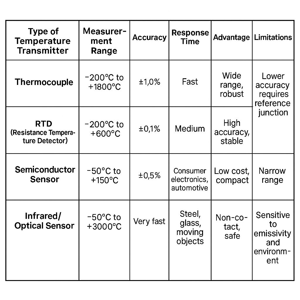 Applications and Significance of Temperature Transmitters - Just Measure it