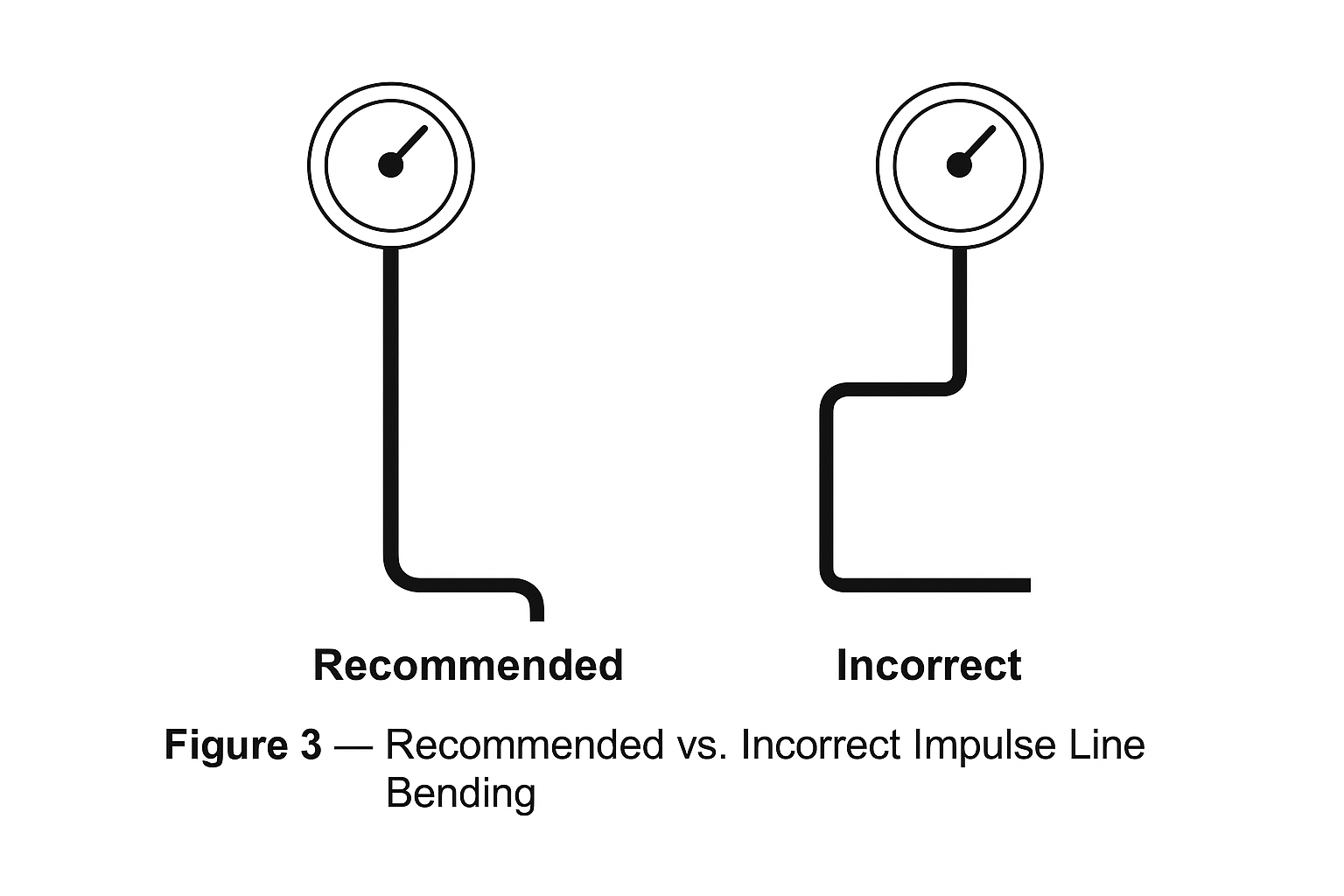Precautions for Installing Instrument Impulse Lines - Just Measure it