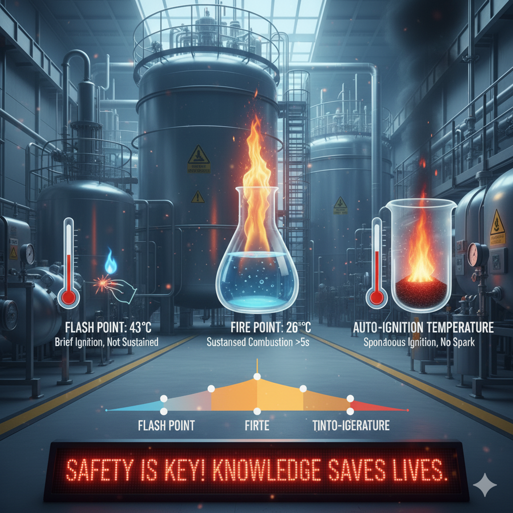 Flash Point, Fire Point, and Auto-Ignition Temperature: A Must-Know for Chemical Industry ...