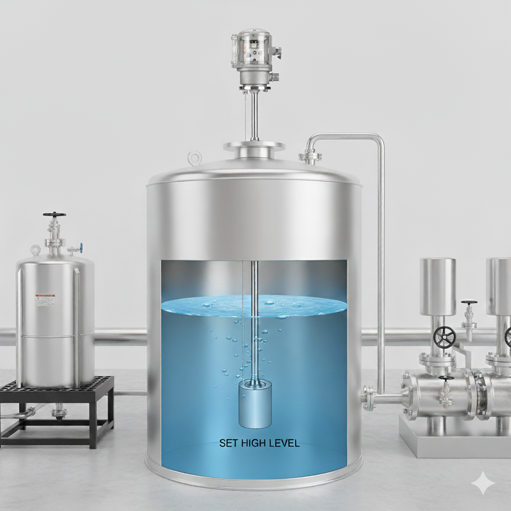 UQK-6100 Series Float Level Switch - Just Measure it