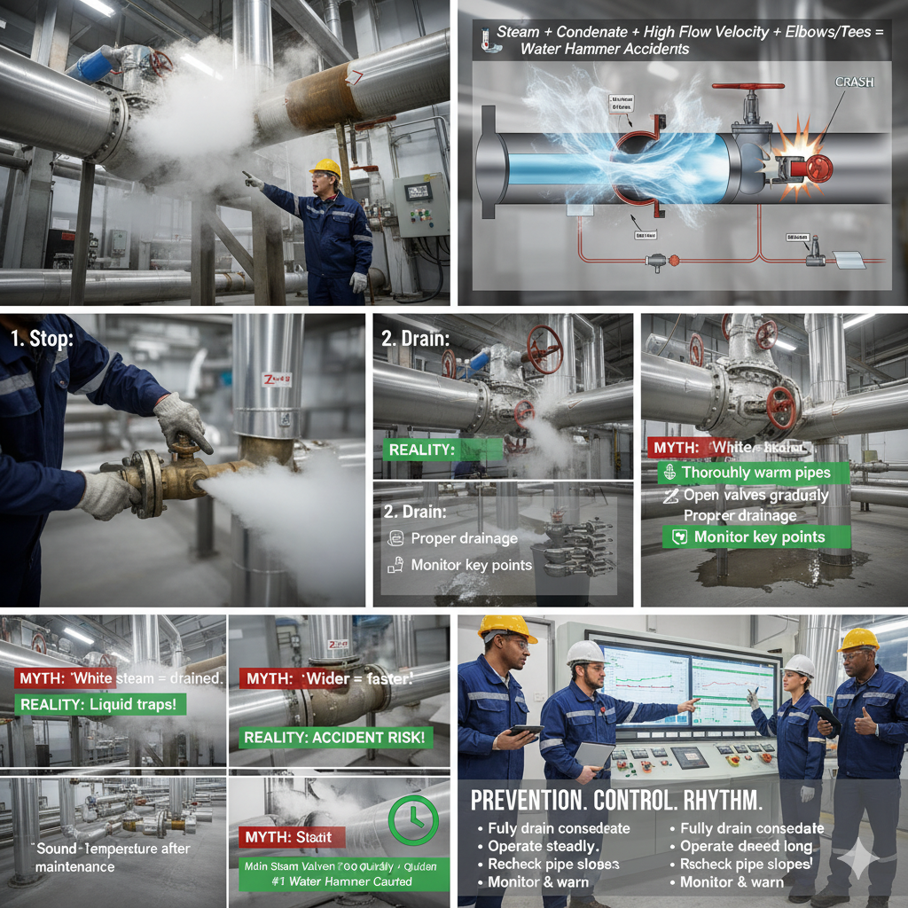 Steam Pipeline Water Hammer: 80% of Accidents Are Caused by These ...