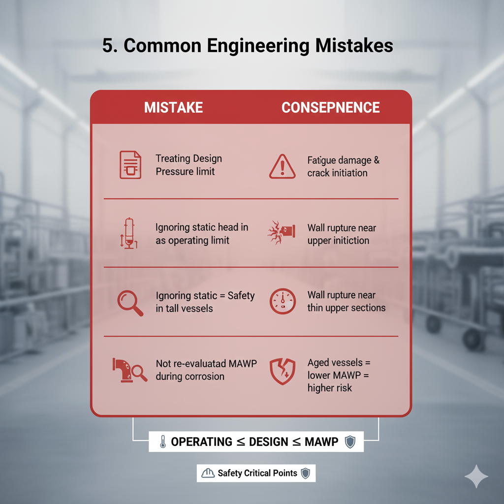 Distinguishing Operating Pressure, Design Pressure, and MAWP in ...