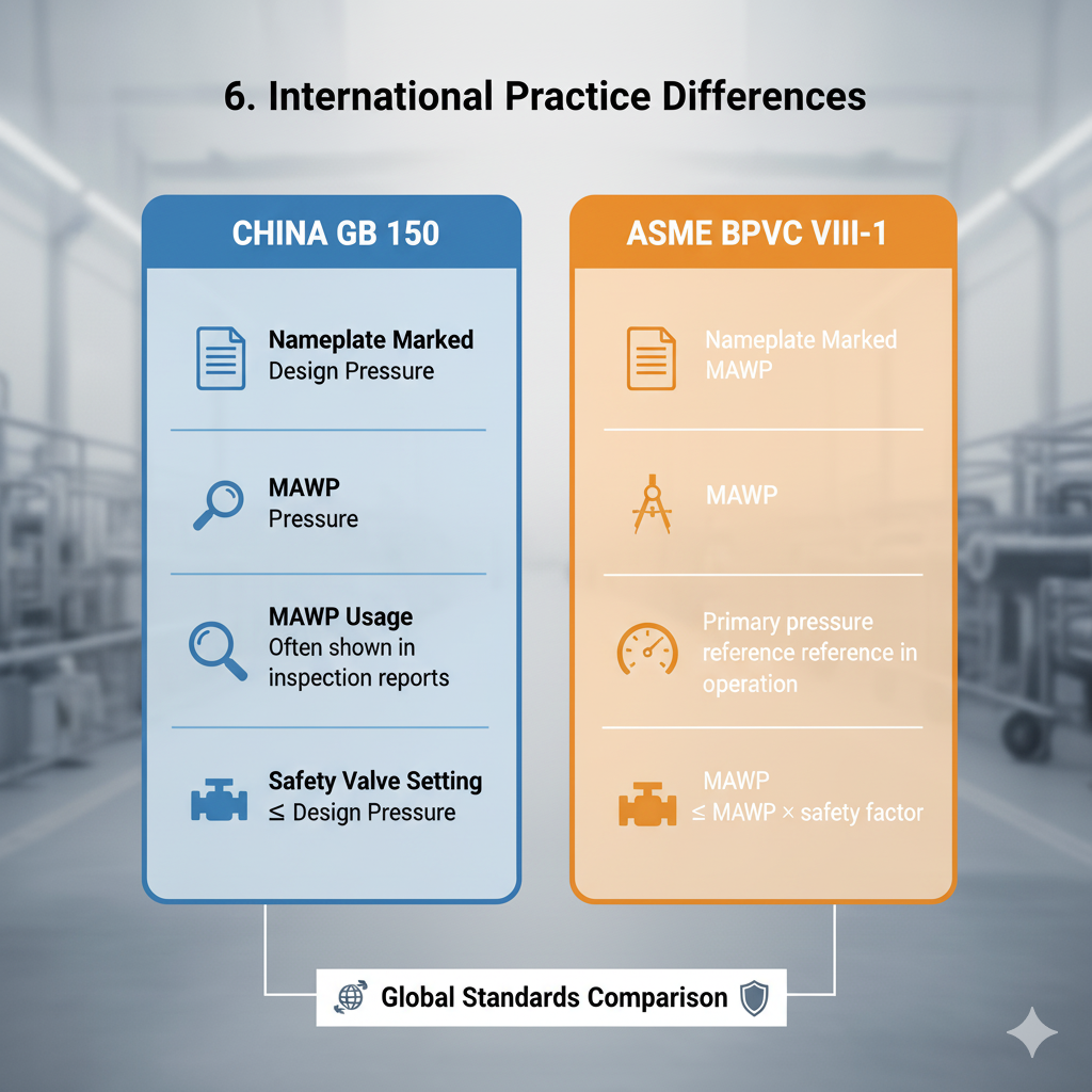 Distinguishing Operating Pressure, Design Pressure, and MAWP in ...