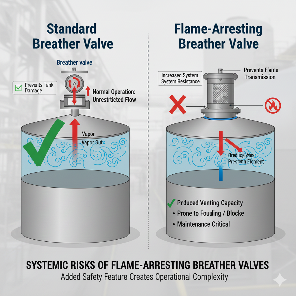 Breather Valves Are Not Safety Devices - Just Measure it