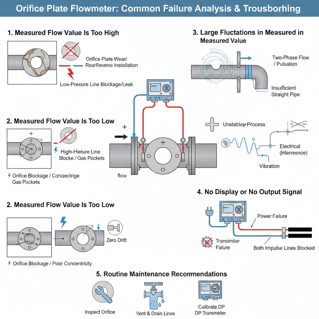 Common Failure Analysis and Troubleshooting of Orifice Plate Flowmeters ...