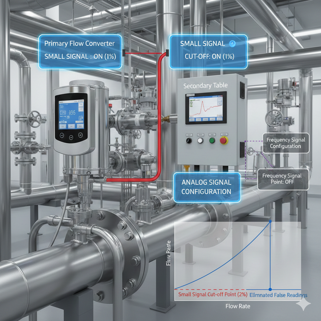 Correct Application of Small Signal Cut-off in Flow Meters: Primary vs ...