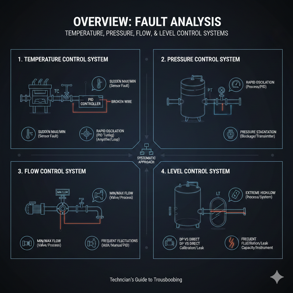 Troubleshooting Faults in Temperature, Pressure, Flow, and Level ...