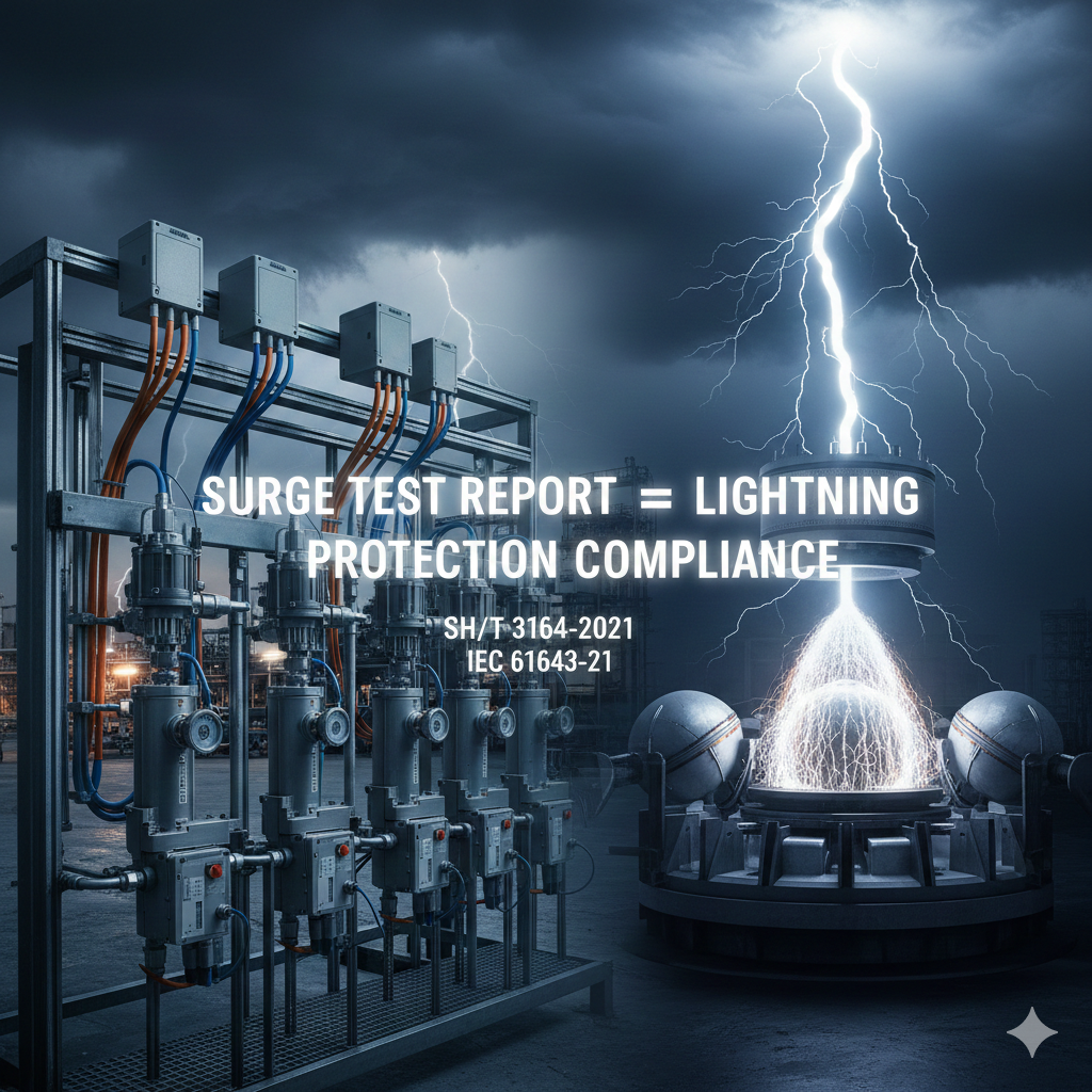 Can an Internal Surge Test Report Be Used as Evidence of Lightning ...