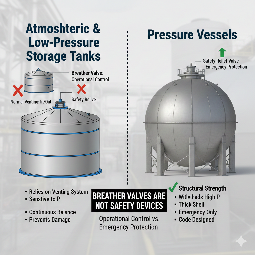 Breather Valves Are Not Safety Devices - Just Measure it