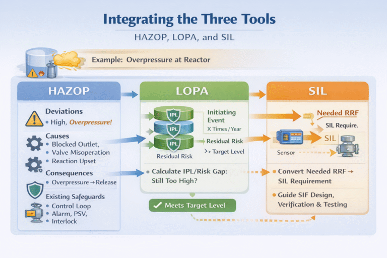 HAZOP, LOPA, and SIL: What Are They and How Should They Be Used? - Just ...